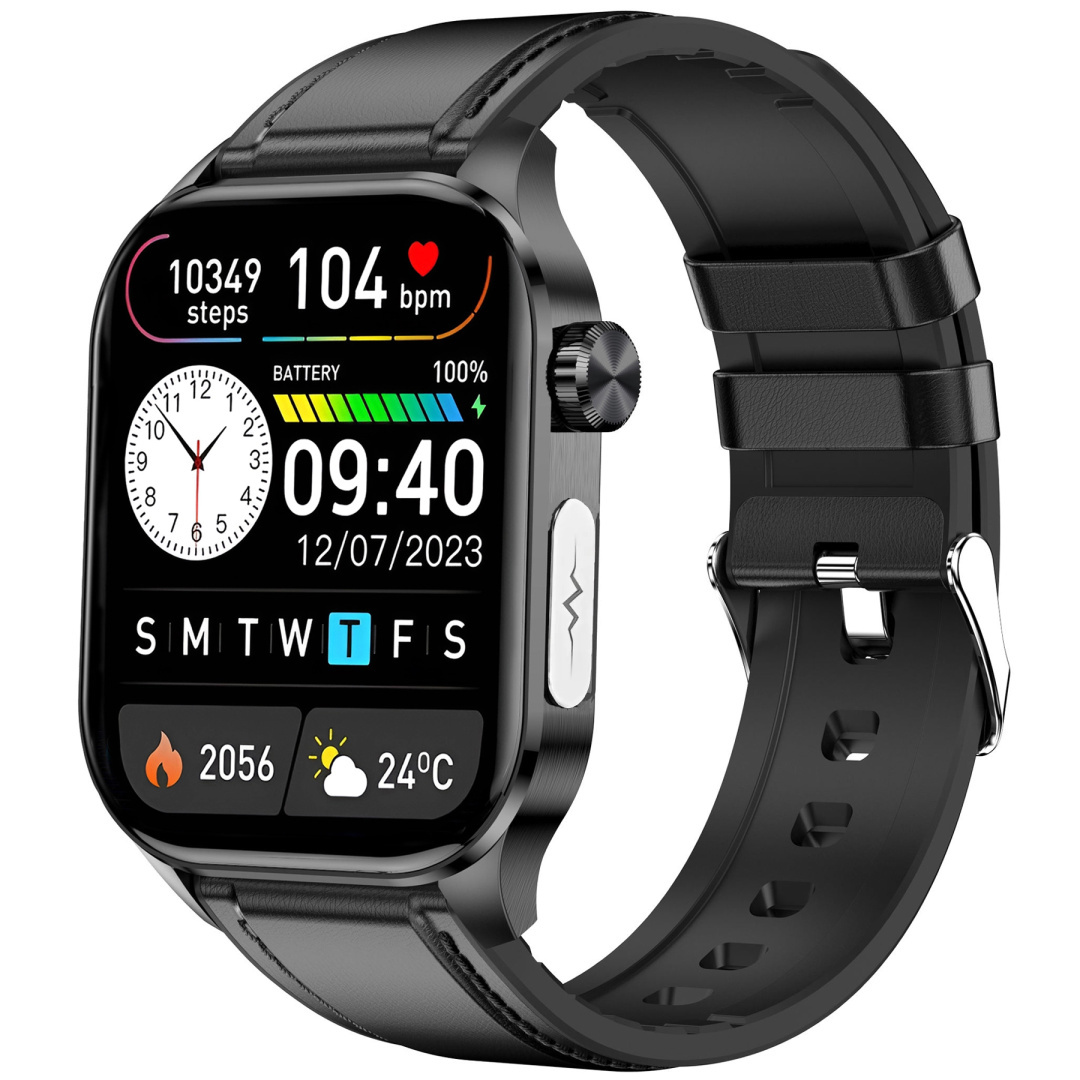 Lazird > ZEGAREK SMARTWATCH AMOLED EKG POMIAR CUKRU CIŚNIENIE TEMPERATURA